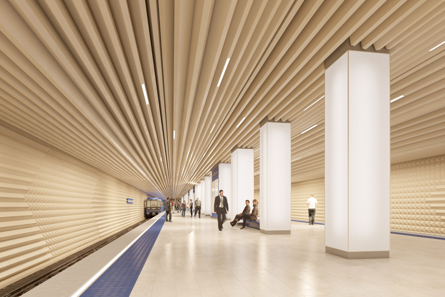 Architecture | Variant Studio Designs Quiet Subway Station | CFile ...