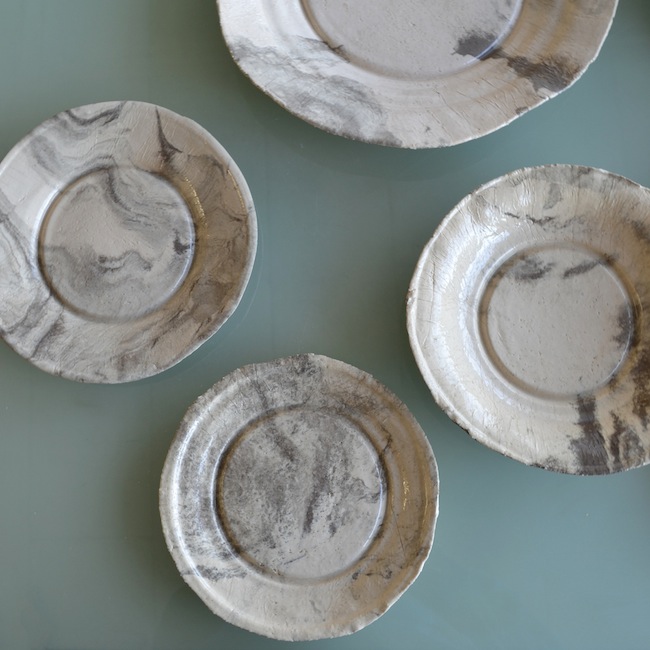 Weathered Objects Spanning Contemporary Ceramics
