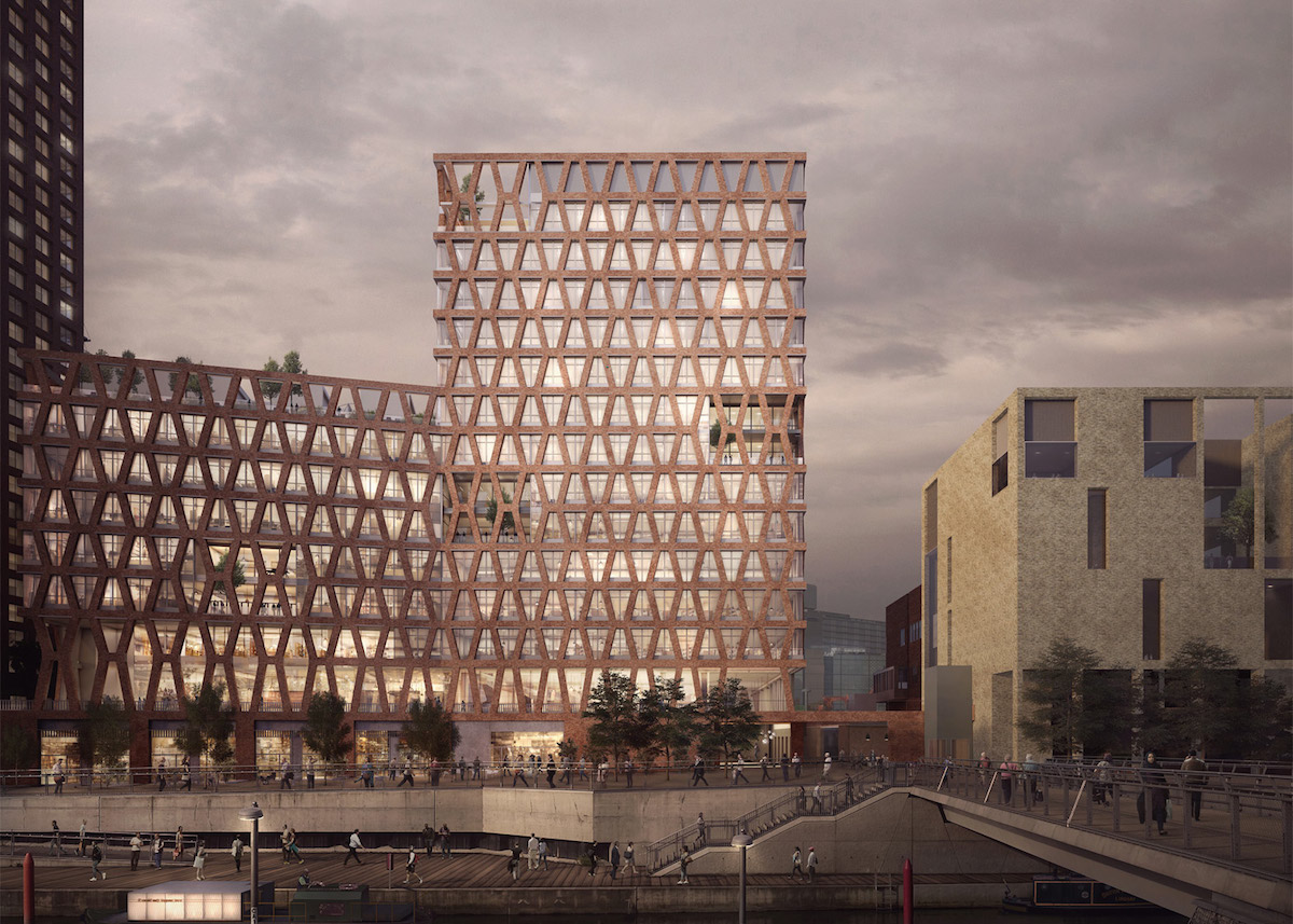 Contemporary Brick Architecture for London's "Olympicsopolis"