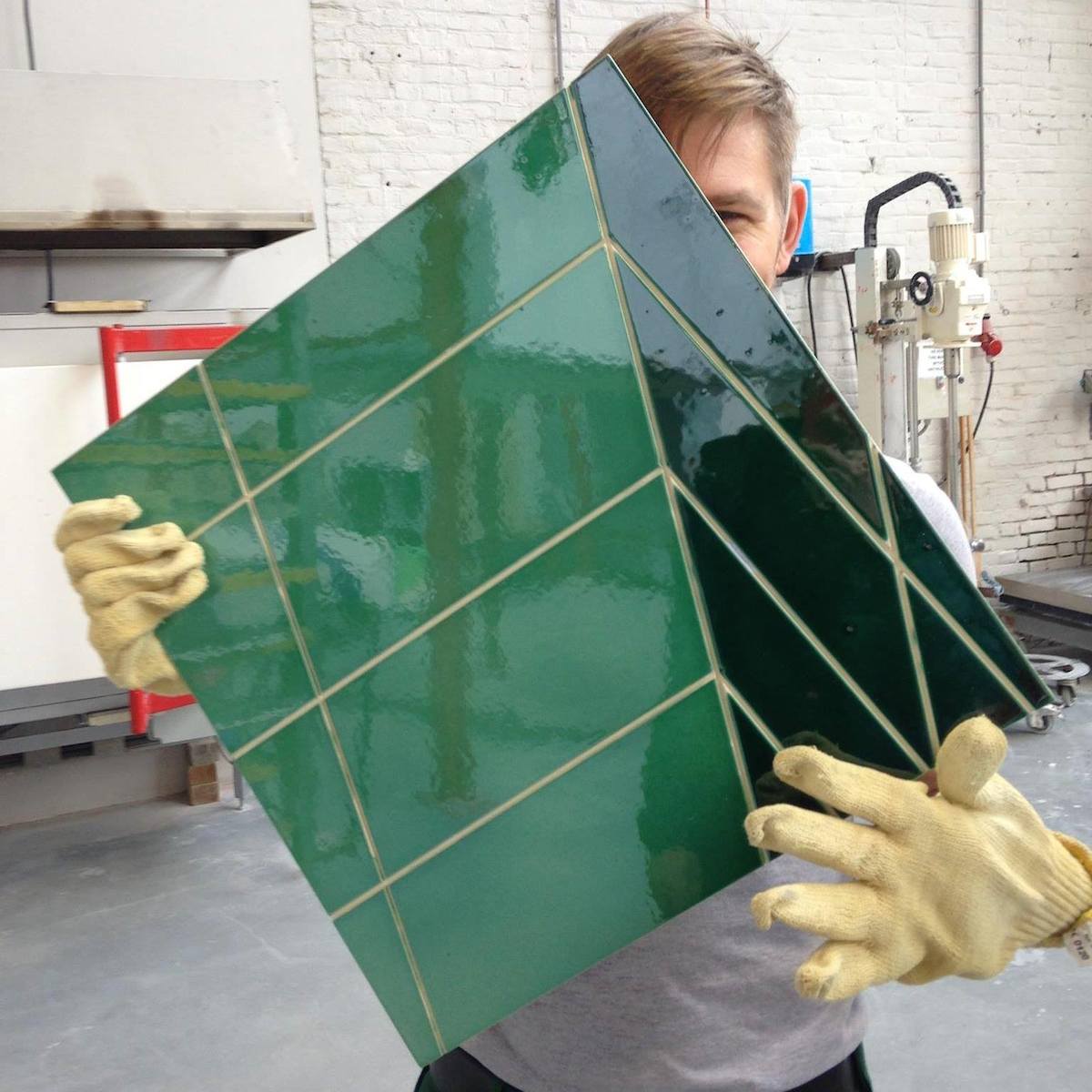 Spotted: Tile Art by Corwyn Lund, a Kiln in Knots, Tile Funerals and More!