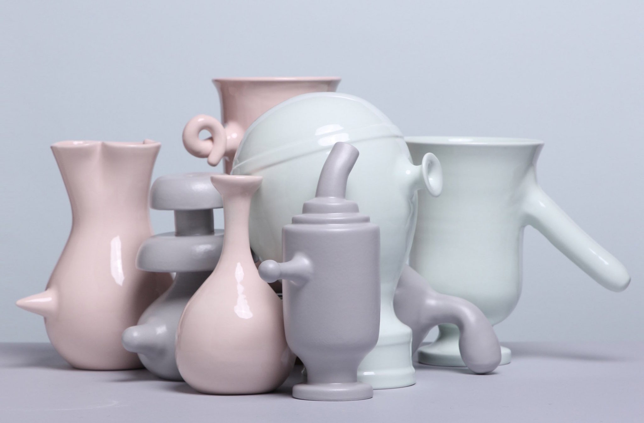 Spotted | Salone del Mobile Milan - Phallic Vases, a Sensorial Shelter ...