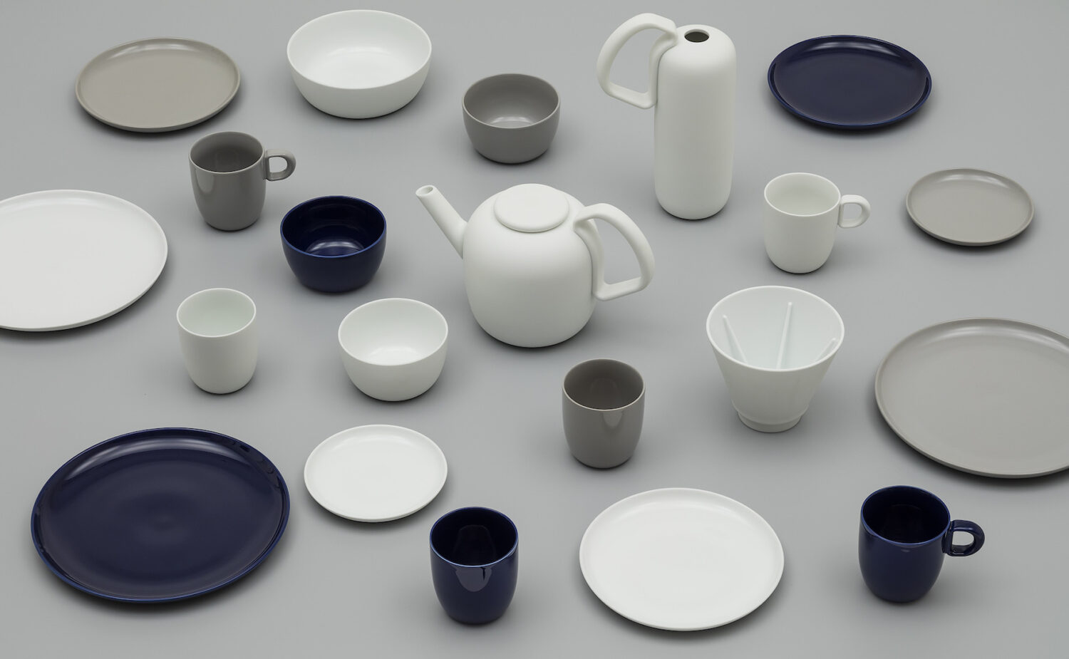 Design | Tactually Inclined Porcelain Tableware by Leon Ransmeier ...