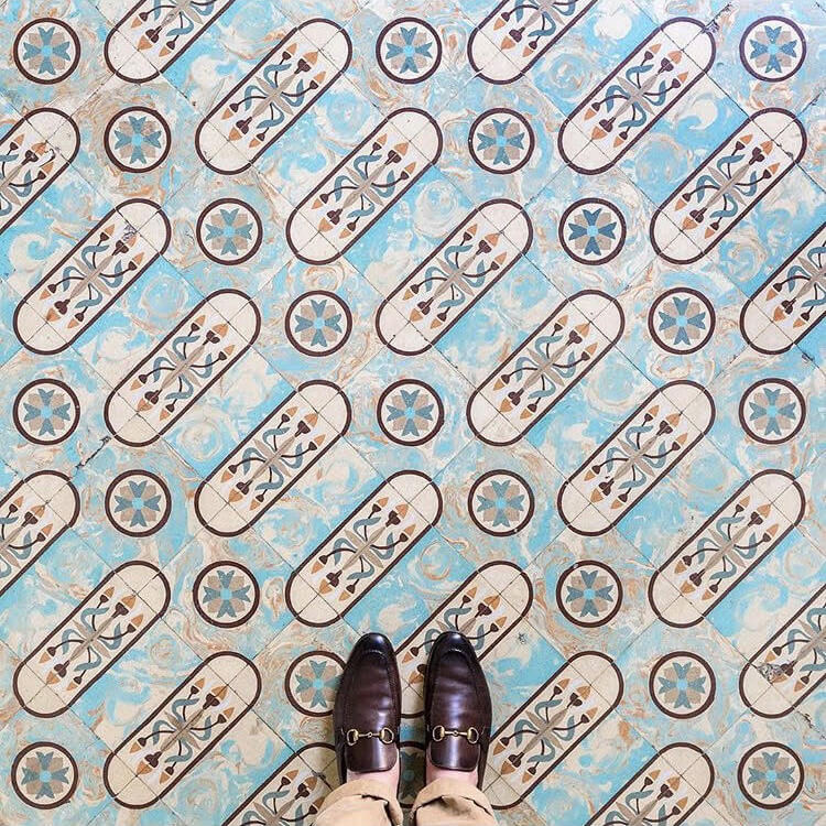 Sebastian Erras' Collection of Charming Mosaic + Tile Floors