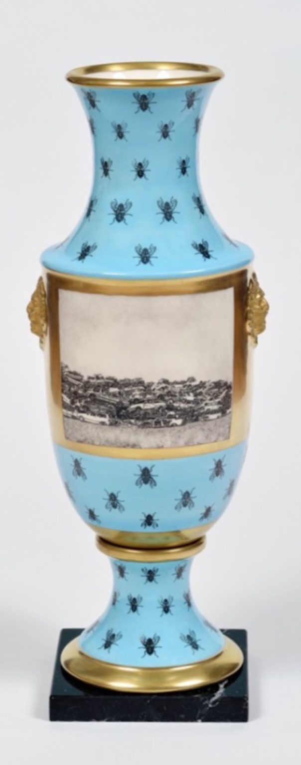 Subversive European Porcelain in Laurent Craste's 'La Chute'